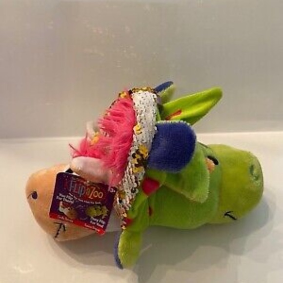 Toys | Flipazoo Stuffed Animal Unicorn And Dragon Two Pets In One ...